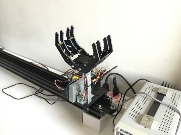 AT2000 ชุดเรียนรู้+ชุดทดลองแขนกลจับชิ้นงาน Linear Slide Mechanical Arm ...