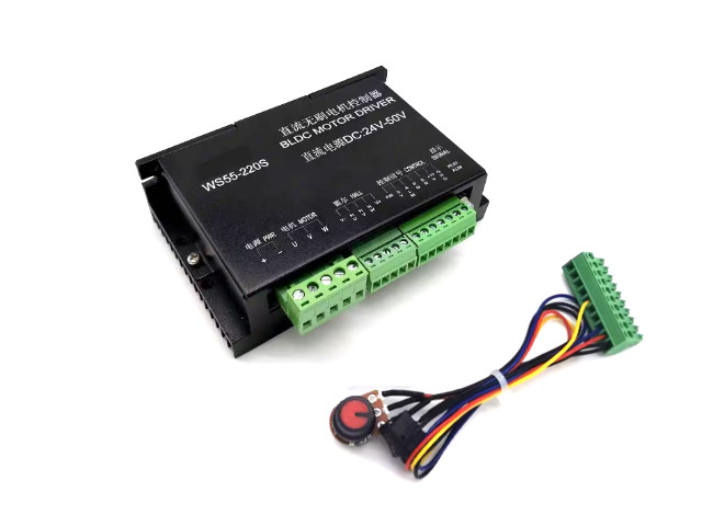 DMBL17-2 ไดรเวอร์ มอเตอร์บัสเลส BLDC Motor Driver DC48V/12A 600W WS55 ...