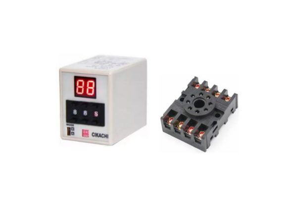 TM0001 ไทม์เมอร์ตั้งเวลาแบบดิจิตอล Digital Timer Relay Switch AH3D-DM ...