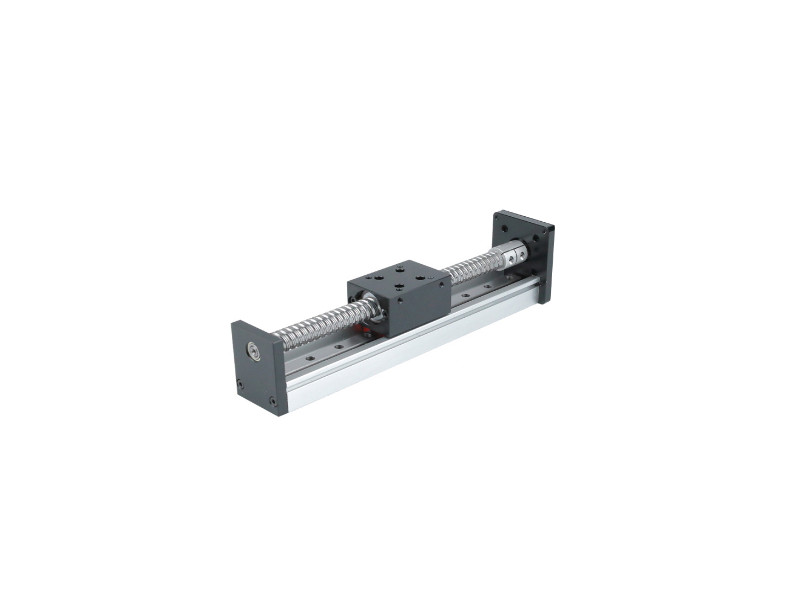 LSS101 ชุดรางเลื่อนสไลด์ บอลสกรู Stroke 100mm Linear Slide rail Set ...