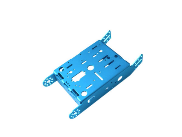 RCA301 โครงรถอลูมิเนียม โครงรถหุ่นยนต์ Aluminum Frame Robot Car Chassis ...