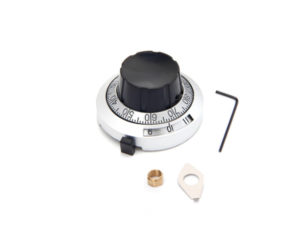 ECRV03 สเกลหมุนหน้าปัด Turns-Counting Dial potentiometer knob WXD3-13 ...