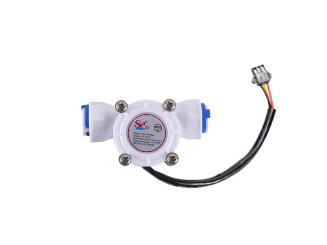 SSWF13-1 เซนเซอร์ วัดอัตราการไหลของน้ำ PE 3/8 Water Flow Sensor YF-S301 ...