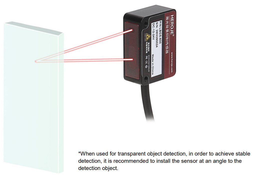 SLDP50 เลเซอร์วัดระยะ Measurement Laser Displacement Sensor LBGS-S-500 ...
